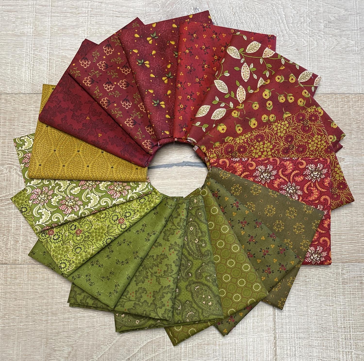 Baubles & Balsam - FQ Bundle - 17 Pieces - 19.5" x 21" Each – Quilters Cupboard Uxbridge