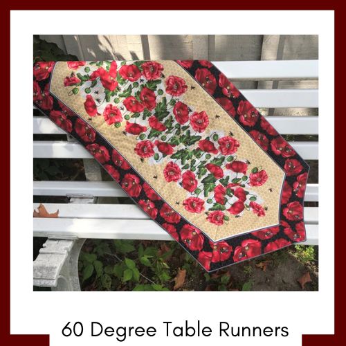 60 Degree Table Runners – Quilters Cupboard Uxbridge