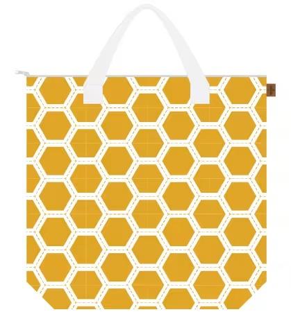 Big Hexie Mesh Project Bag - Lori Holt - It's Sew Emma – Quilters ...