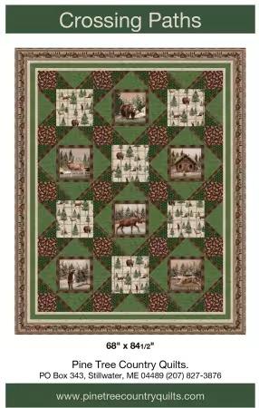 Crossing Paths Quilt Pattern - Pine Tree Country Quilts – Quilters ...