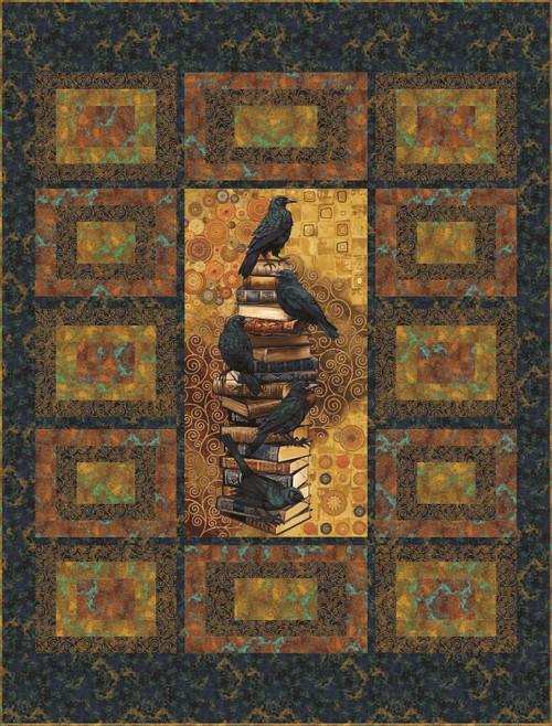Crow Tales Quilt Kit - Crow-Mazing - Includes Pattern & Binding - 66 ...