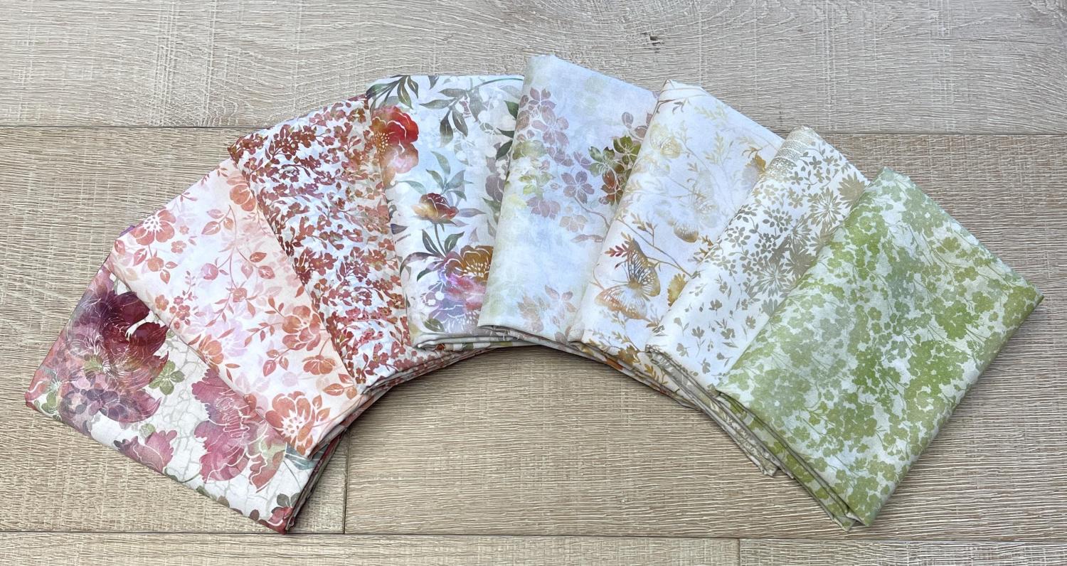 Ethereal - Half Meter Bundle - 8 Half Meter Cuts – Quilters Cupboard ...