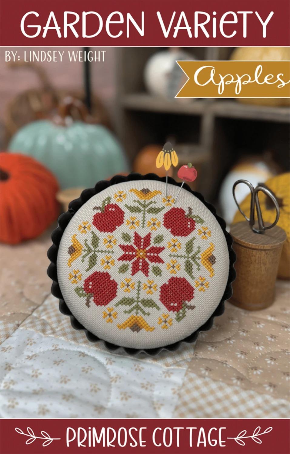 Garden Variety Apples Cross Stitch Pattern - Primrose Cottage ...