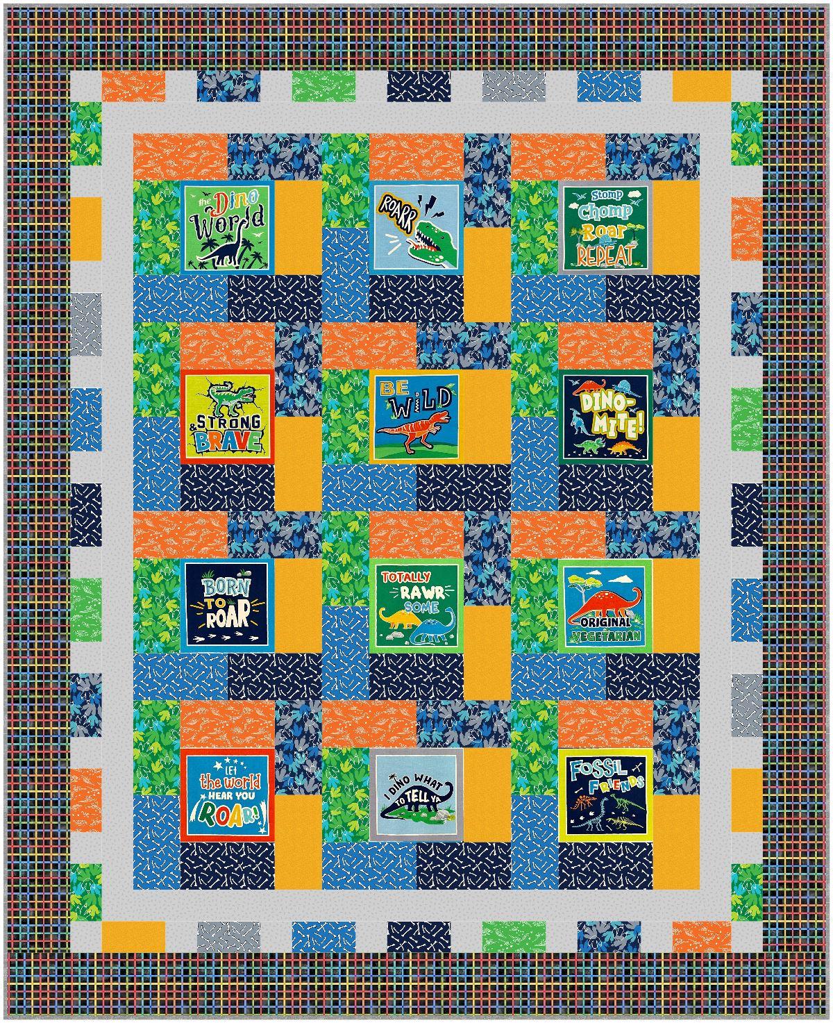 Glow-O-Saurus - Crimson Glory KIT - Ver2 - Includes Pattern & Binding ...