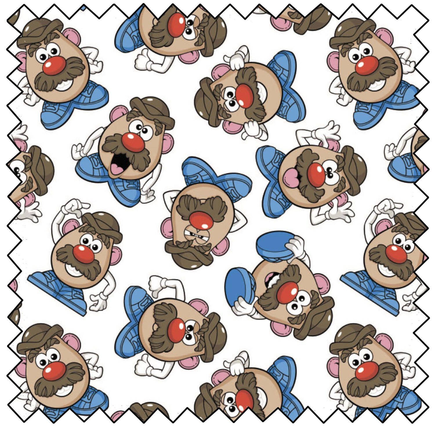 Mr. Potato Head - Expressions Toss WHITE – Quilters Cupboard Uxbridge