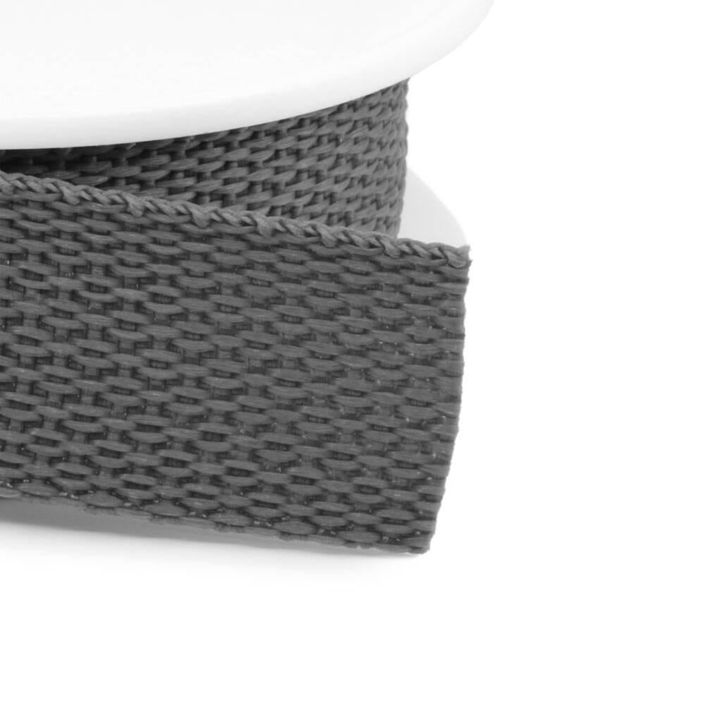PolyPro Webbing Dritz - Gray - 25mm/1" Wide - Priced Per Meter ...