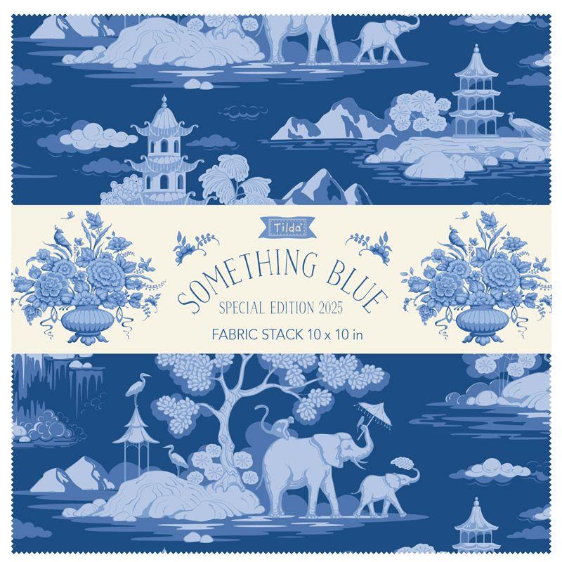Something Blue - TILDA - Layer Cake - 40 pieces - 10"x10" squares - 30 ...