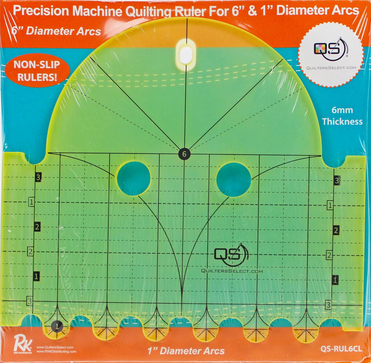 Machine Quilting Ruler 6" and 1" - Quilters Select – Quilters Cupboard ...