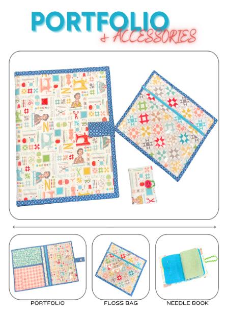 Portfolio & Accesories Pattern (Paper) - Tami Baker – Quilters Cupboard ...